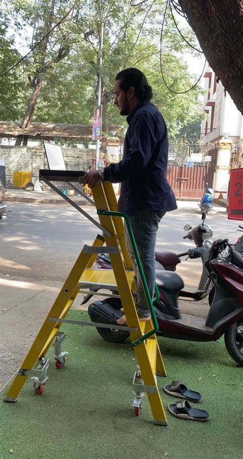 Image result for Using Step Ladder