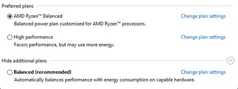 Image result for AMD High Performance Power Plan