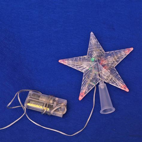 Image result for Changing LED Light Christmas Tree Topper