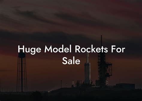 Image result for Different Types of Model Rockets