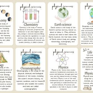 Image result for Science Flash Cards Printable