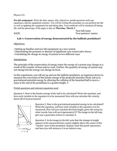 Image result for Physics 2305 Pre-Lab Assignment Lab 1