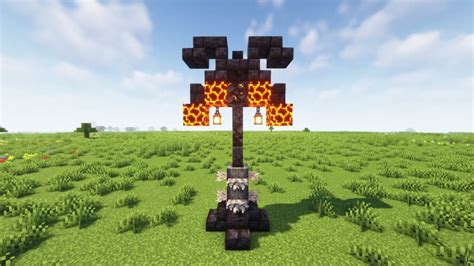 Image result for Torch Lamp Post Minecraft