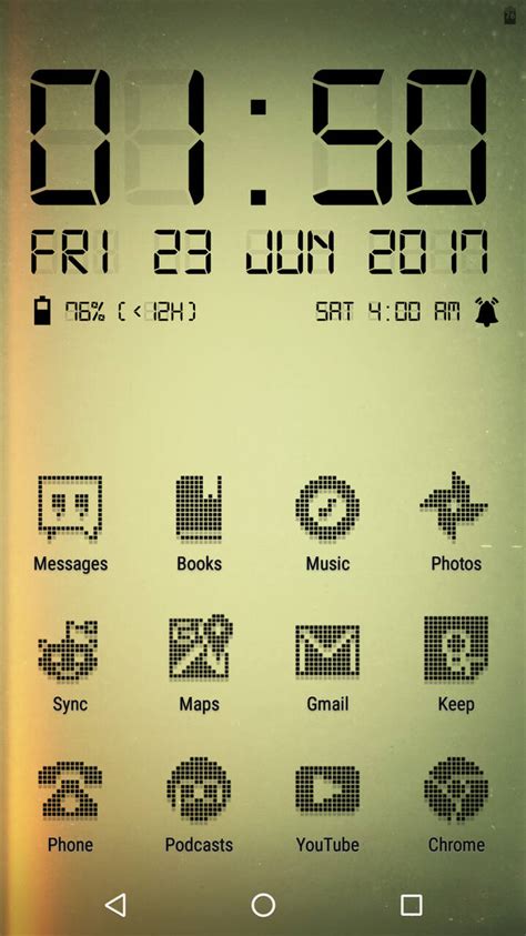 Image result for Retro Android Home Screen