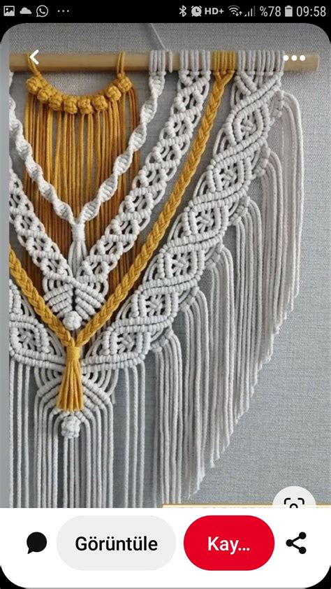 Image result for Macrame Patterns Wall Hanging Tutorial