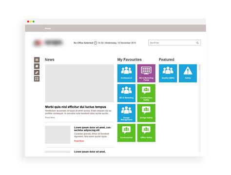 Image result for Intranet Interface