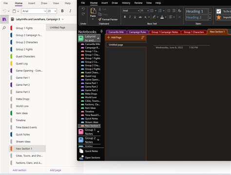 Image result for Change OneNote Layout