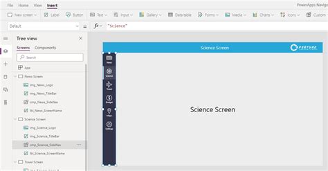 Image result for Design GUI Navigation Power Apps