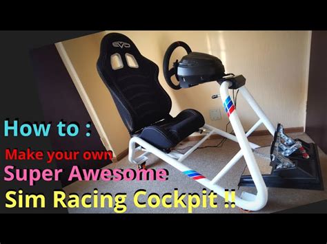 Diy Sim-racing Cockpit Plans And Templates Outlet Collection | www ...