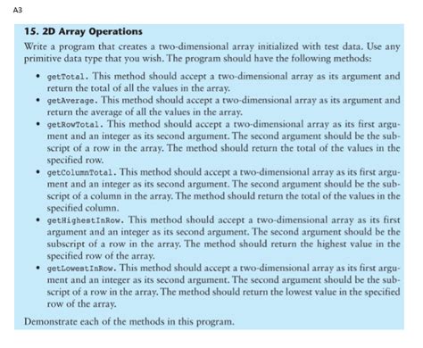 Image result for 2D Array Operations