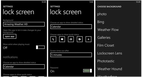 Image result for Windows Phone Lock Screen