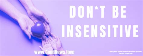 Image result for Insensitive Examples