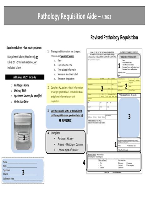 Image result for Requisition Form Plebotomy