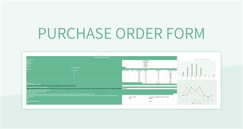 Image result for Purchase Order Form Excel