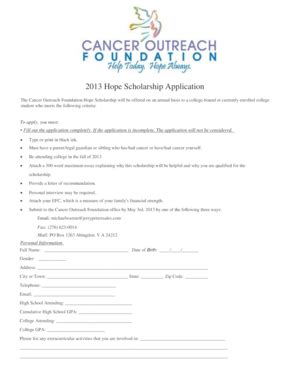 Image result for HOPE Scholarship Application Process