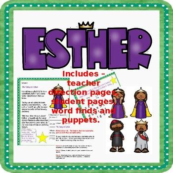 Image result for Esther Bible Object Lesson