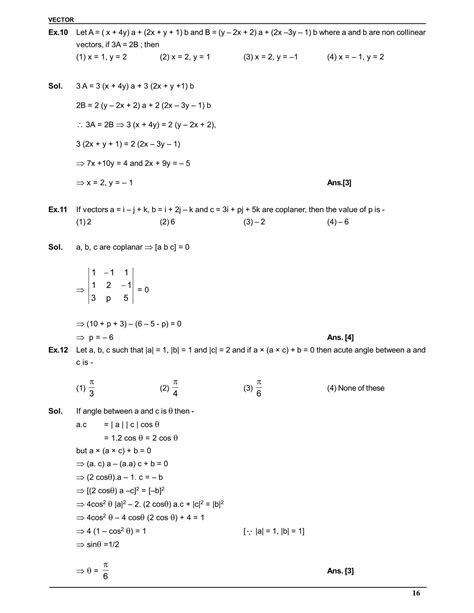 Image result for Vector Algebra Class 12 JEE