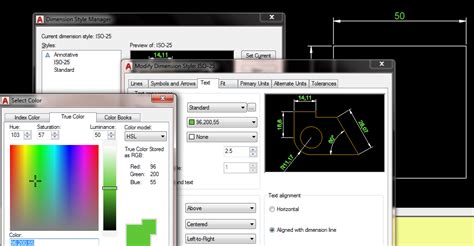 Image result for AutoCAD Dimension Color