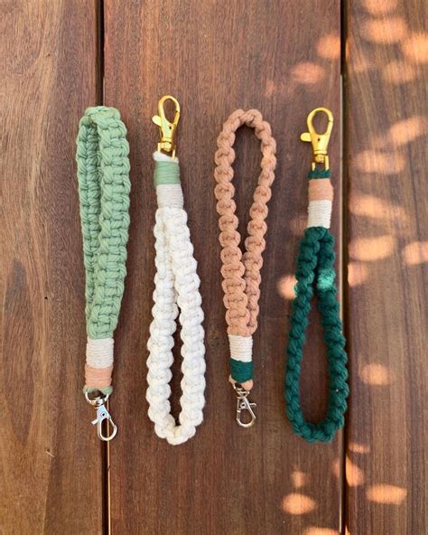 Image result for Personalized Macrame Keychain Tutorial