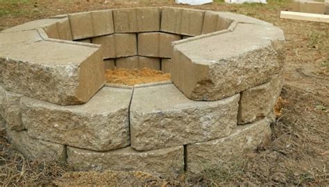 Image result for How to Stack Retaining Wall Blocks with Lip