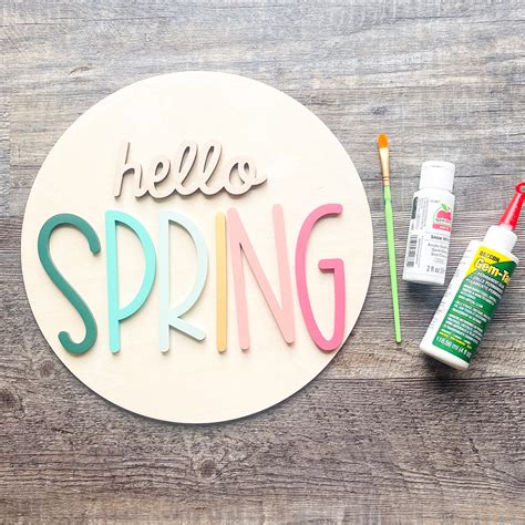 Image result for Hello Spring Sign Print Out