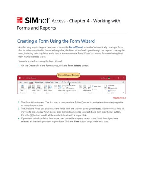 Image result for Access 2019 Module 4 Case Problem 1