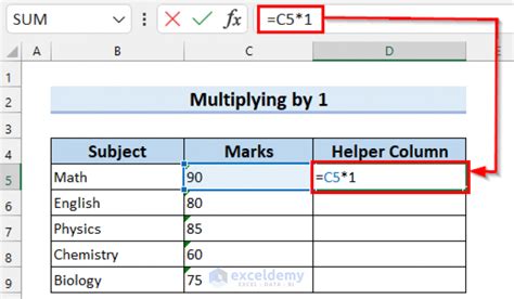 Image result for Excel Convert All to Number