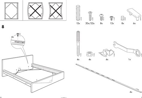 Image result for Bed Frame Assembly Guide
