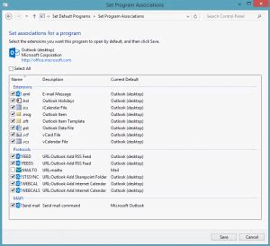 Image result for How to Set Default Email Program for Excel