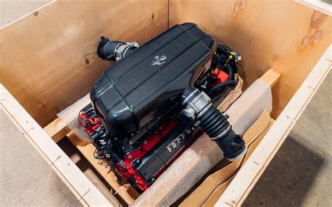 Still In The Factory Crate: A Ferrari Enzo V12 Engine