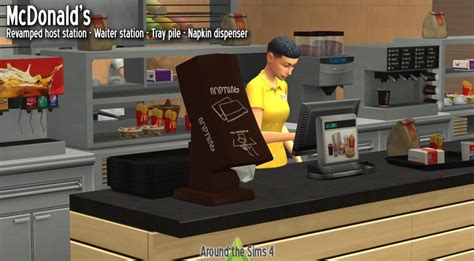 Image result for Sims 4 Fast Food Mod