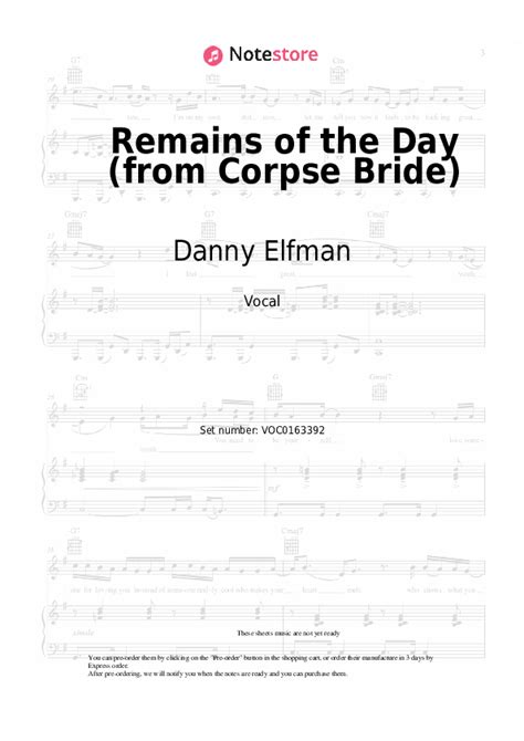 Image result for Corpse Bride Remains of the Day