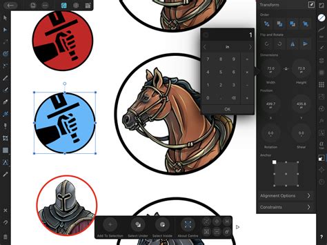 Image result for Sizing for Printing Affinity Design
