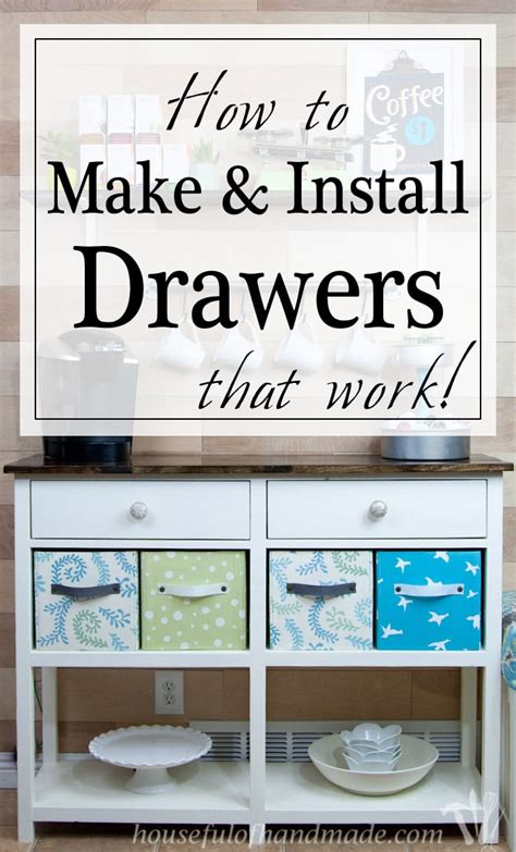 Image result for Storage Drawers Tutorial