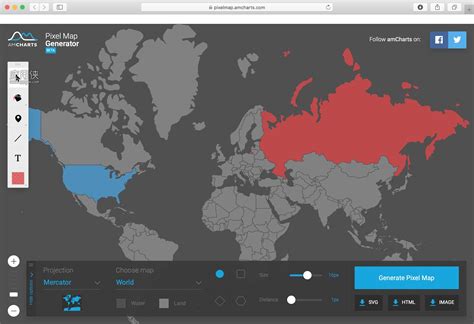 Image result for pixel map generator