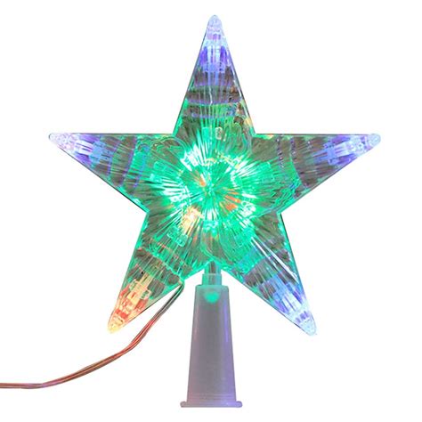 Image result for Changing LED Light Christmas Tree Topper