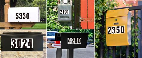 Image result for 1 Inch Mailbox Numbers