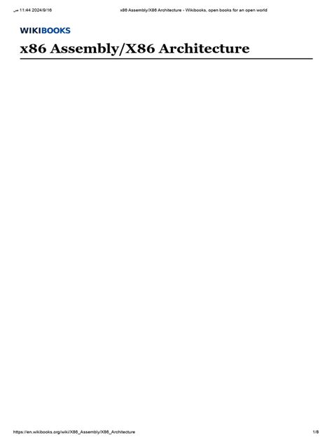 Image result for X86 Computer Architecture