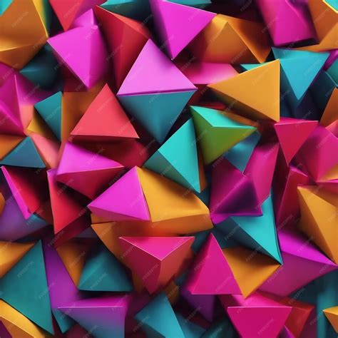 Image result for Triangular 3D Shapes