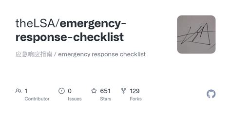 Image result for Emergency Response Checklist