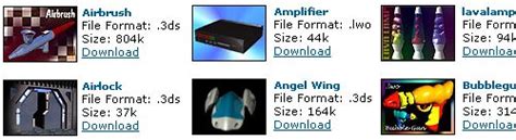 Image result for Free Downloadable 3D Objects