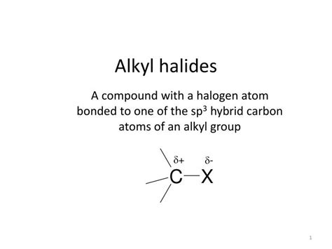 PPT - Alkyl halides PowerPoint Presentation, free download - ID:3480211