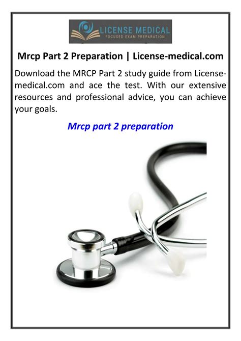 Image result for MRCP Part 2 Preparation