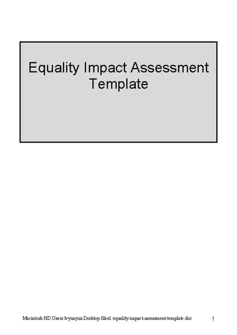 Image result for How to Do Equality Impact Assessment
