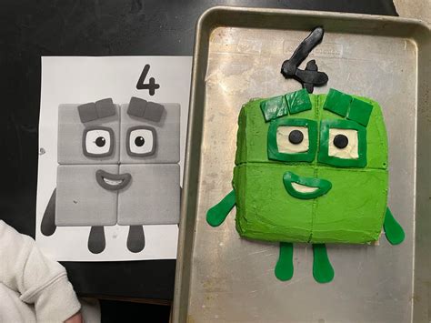 Image result for NumberBlocks Number 4