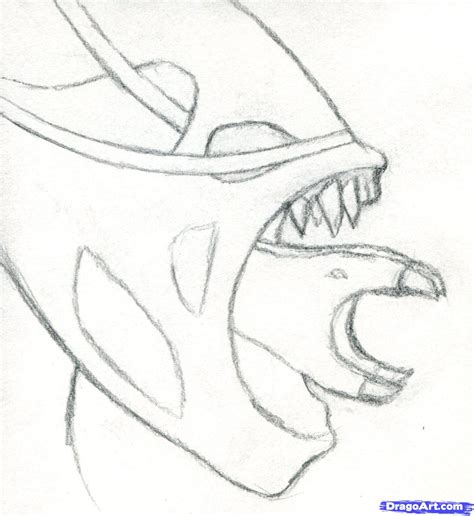 Image result for Alien Xenomorph Drawing