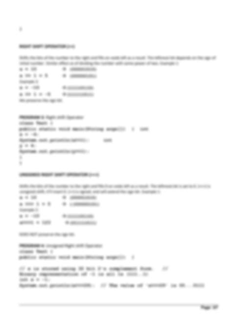 Image result for Bitwise Right Shift Operator