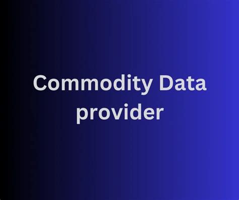 Image result for Commodity Trading Data Collection