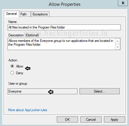 Image result for AppLocker Policy Examples