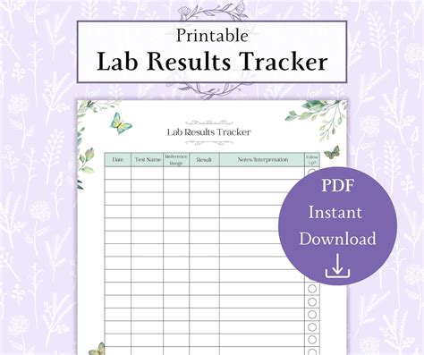 Image result for Printable Lab Result Forms